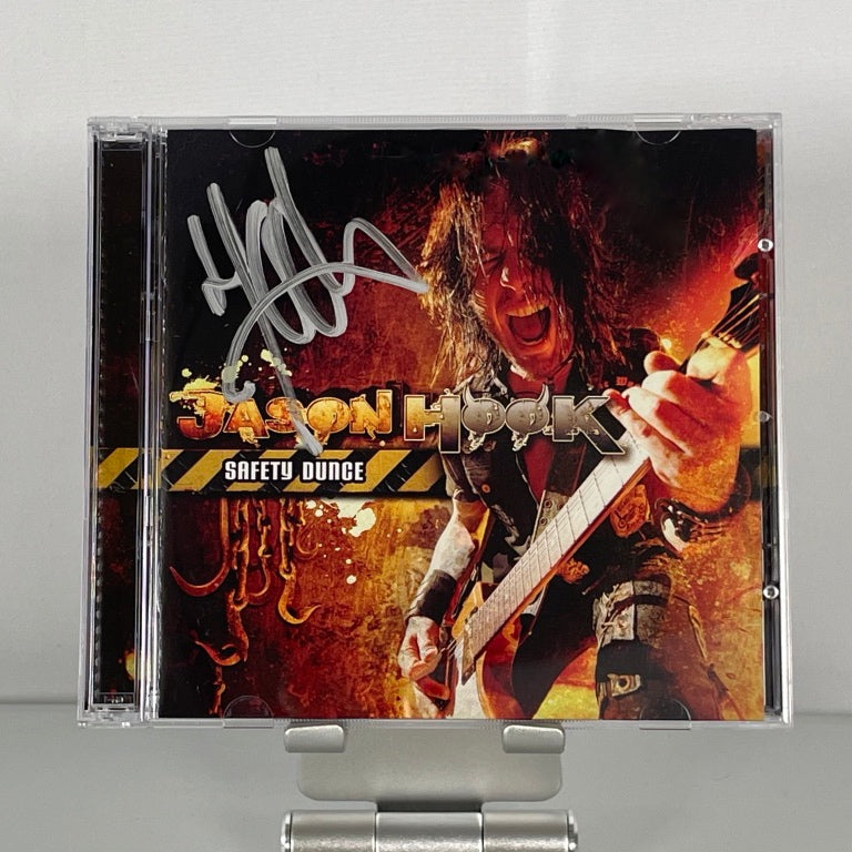 Signed 2007 Jason Hook "Safety Dunce" CD / DVD – JASON HOOK