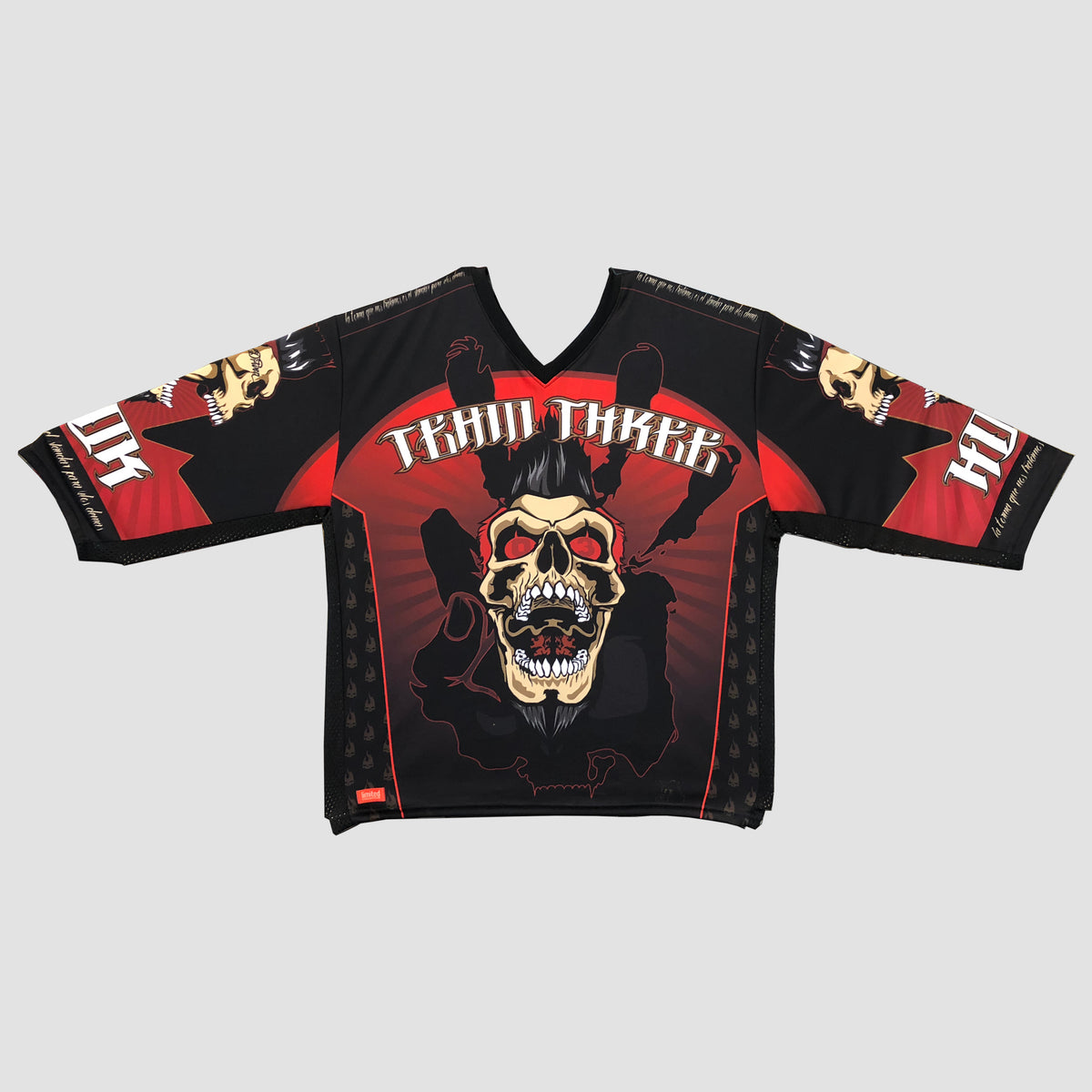 Jason Hook signed tour jersey for sale [Black Shoulder Accent] – JASON HOOK